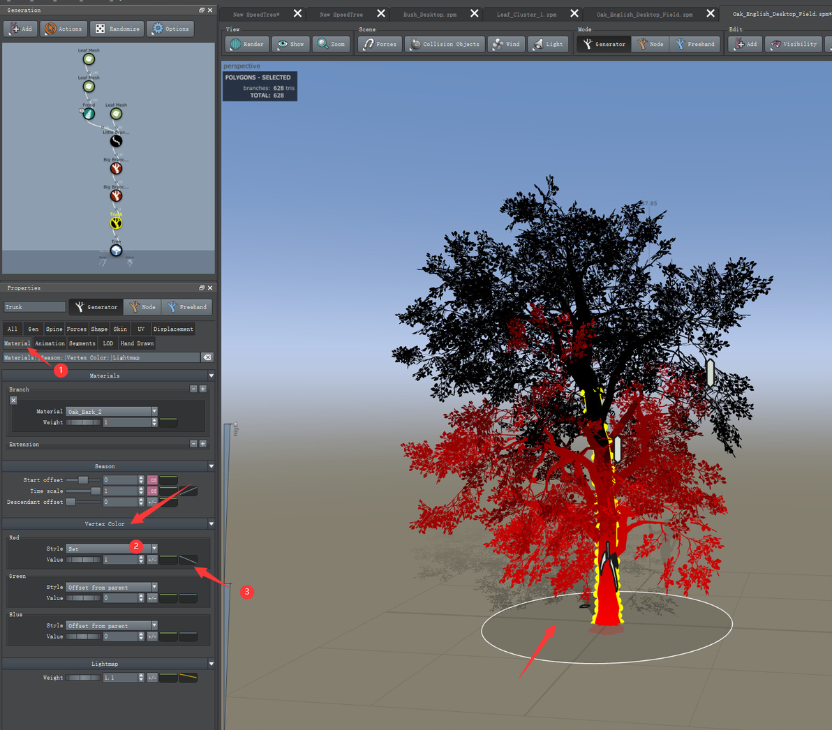 【SpeedTree9.0扫盲教学】笔记 - 哔哩哔哩