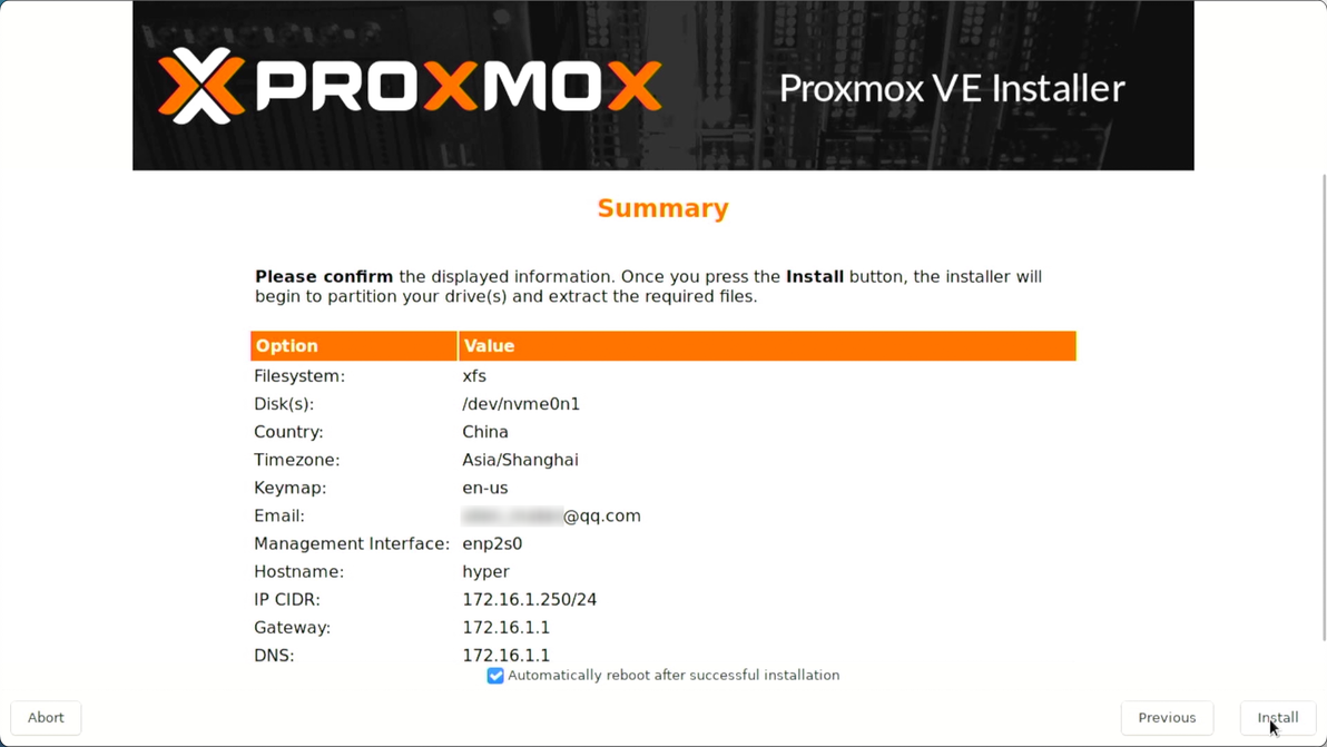 [ Proxmox 折腾手记 ] PVE系统安装 - 哔哩哔哩