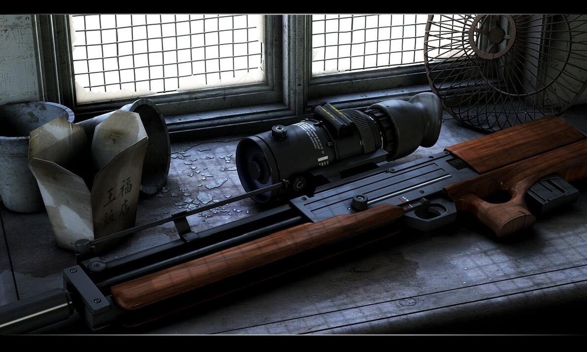 狙击枪中的贵族，梦想步枪，存世不足200支——WA2000 - 哔哩哔哩