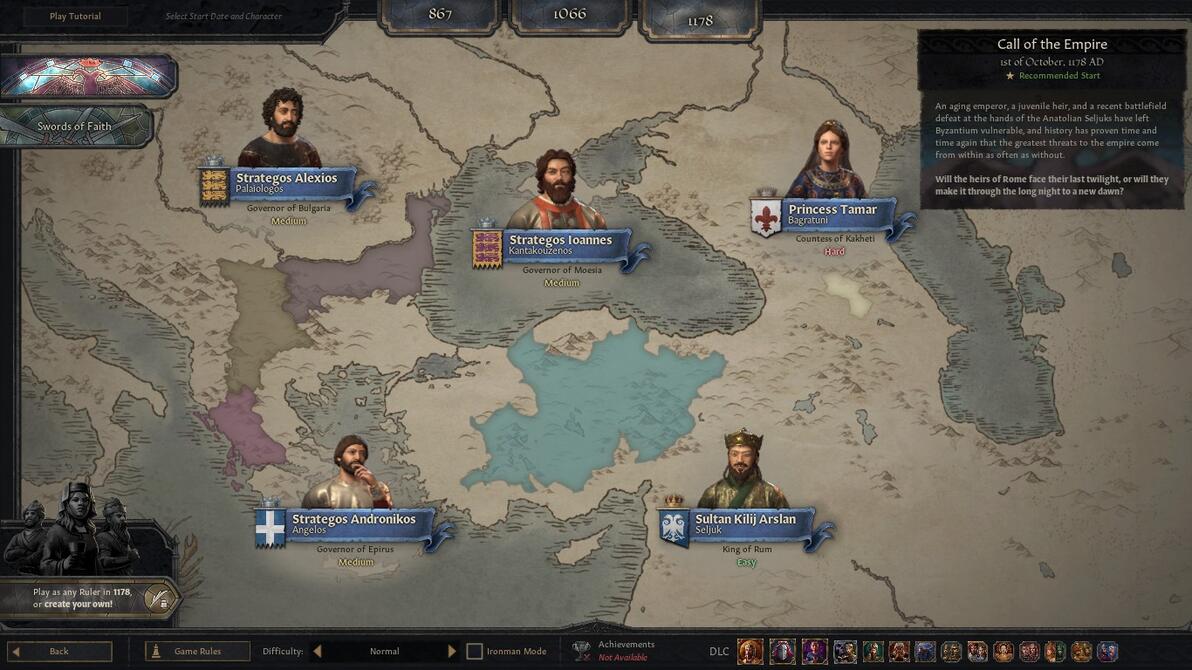 【十字军之王3/CK3】开发日志 #150 新的起始日期，消息设置等等 - 哔哩哔哩