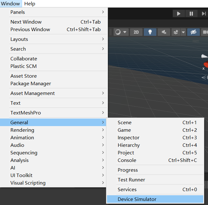 Unity新版本，找不到移动设备模拟器-Device Simulator - 哔哩哔哩