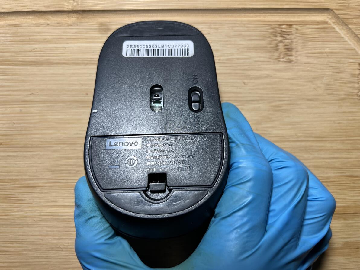 拆解联想Thinkplus M80无线鼠标 - 哔哩哔哩