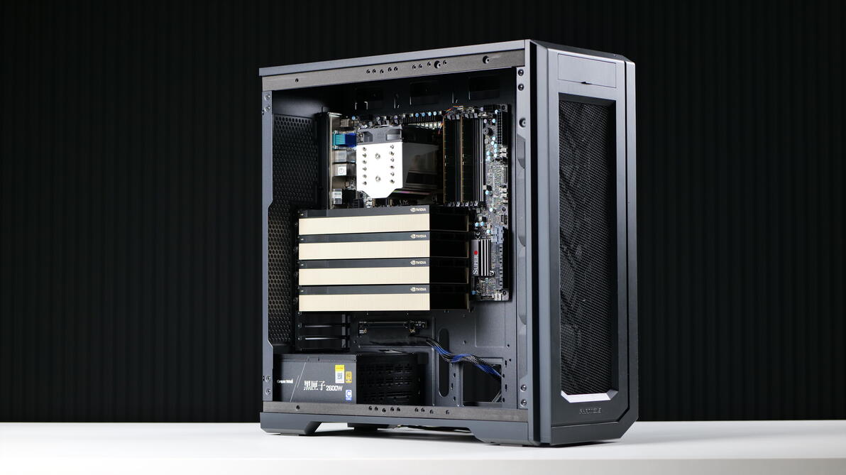 Tesla L40 48GBx4 192GB大显存AIGC本地深度学习服务器 - 哔哩哔哩