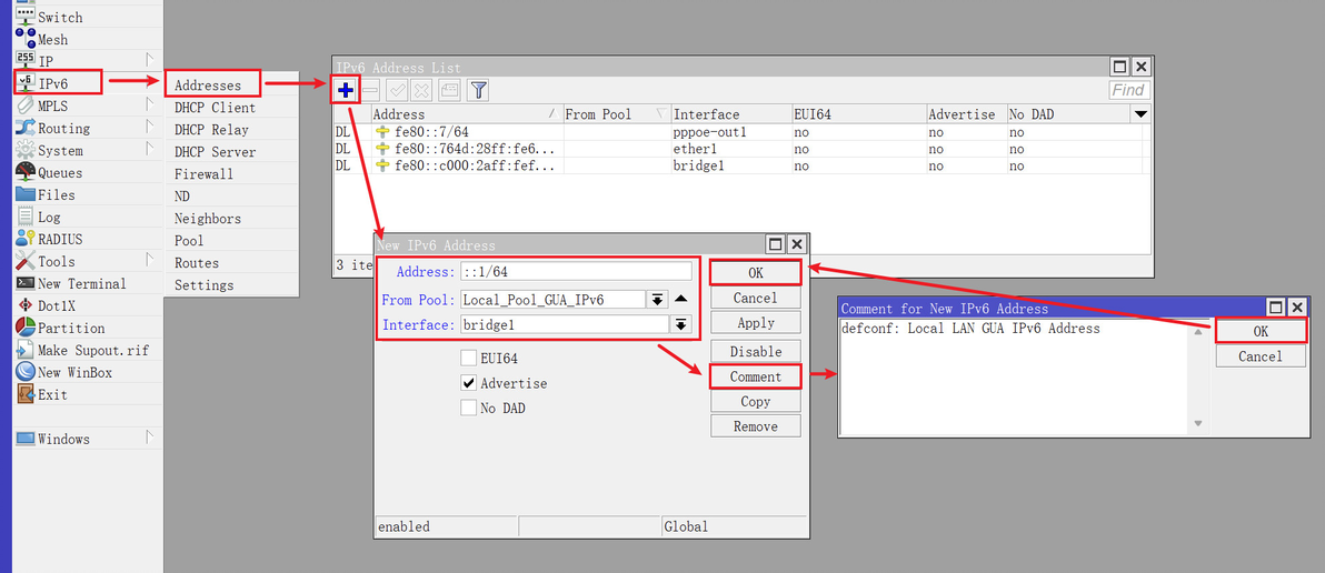 [ RouterOS 折腾手记 ] 9.RouterOS配置IPv6 - 哔哩哔哩