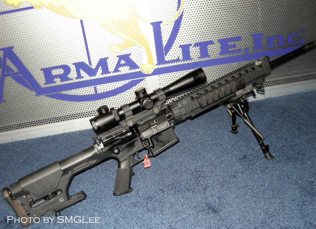 【轻武器科普】阿玛莱特新版AR-10步枪 - 哔哩哔哩