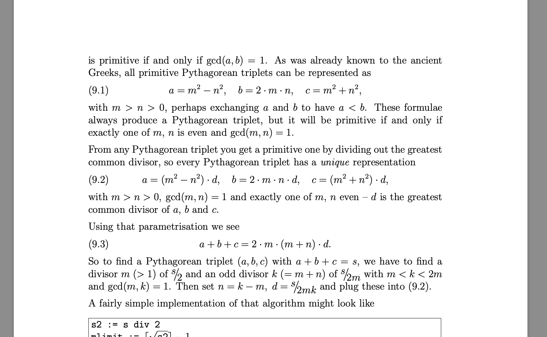 Special Pythagorean triplet Problem 9 - 哔哩哔哩