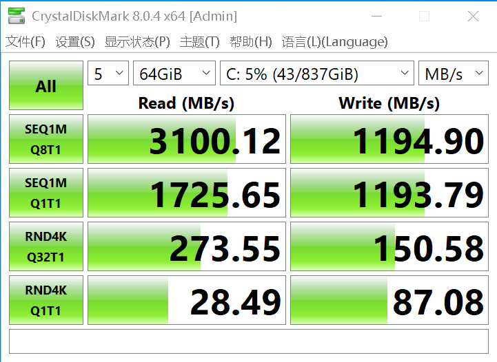 简单测试Samsung pm983a 900g/pm983 960g - 哔哩哔哩