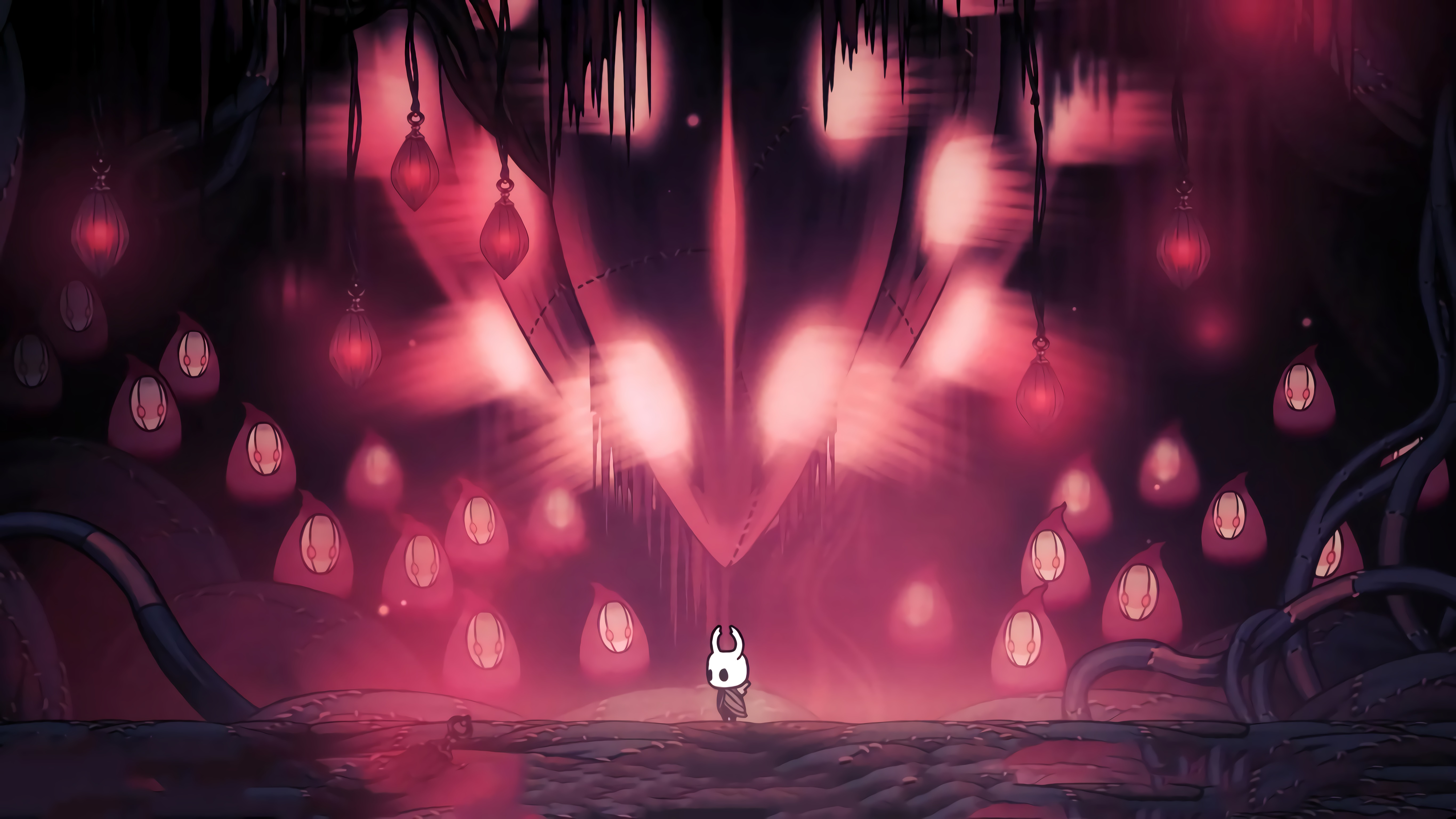 空洞骑士自制4k电脑壁纸集[图包2更新] - 哔哩哔哩