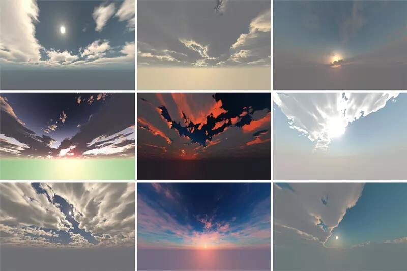 [unity3D] 55_Skybox_pack v1.0 天空盒 - 哔哩哔哩