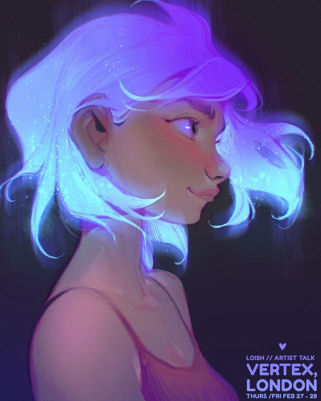 超人气网红插画师Loish：社交媒体的运用心得与商业项目的经验分享 - 哔哩哔哩