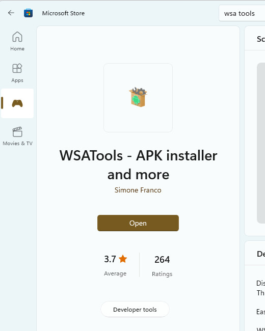 2023年win11使用wsa安装apk文件攻略，不使用cmd命令，不下载文件。 - 哔哩哔哩