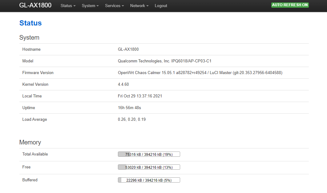 为刷机而生，首款支持原生Openwrt的WIFI 6路由器——GL-AX1800使用体验 - 哔哩哔哩