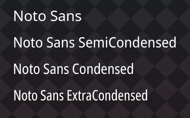 如何美观地使用窄体(Condensed)字体 - 哔哩哔哩