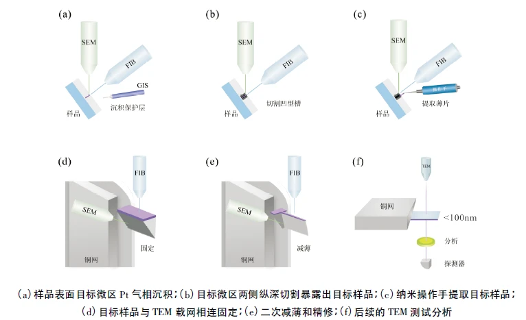 详细解读——FIB-SEM技术(聚焦离子束)丨制备透射电镜(TEM)样品 - 哔哩哔哩