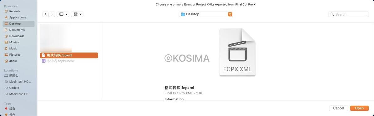 将Final Cut Pro X资源库导入Premiere图文版小白级操作教程 - 哔哩哔哩