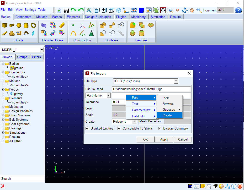 ADAMS模型导入，振动分析，以及MATLAB/SImulink联合仿真 流程笔记 - 哔哩哔哩