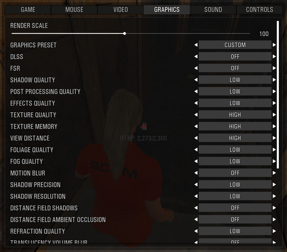 SCUM画面和灵敏度、改键等各项设置 - 哔哩哔哩