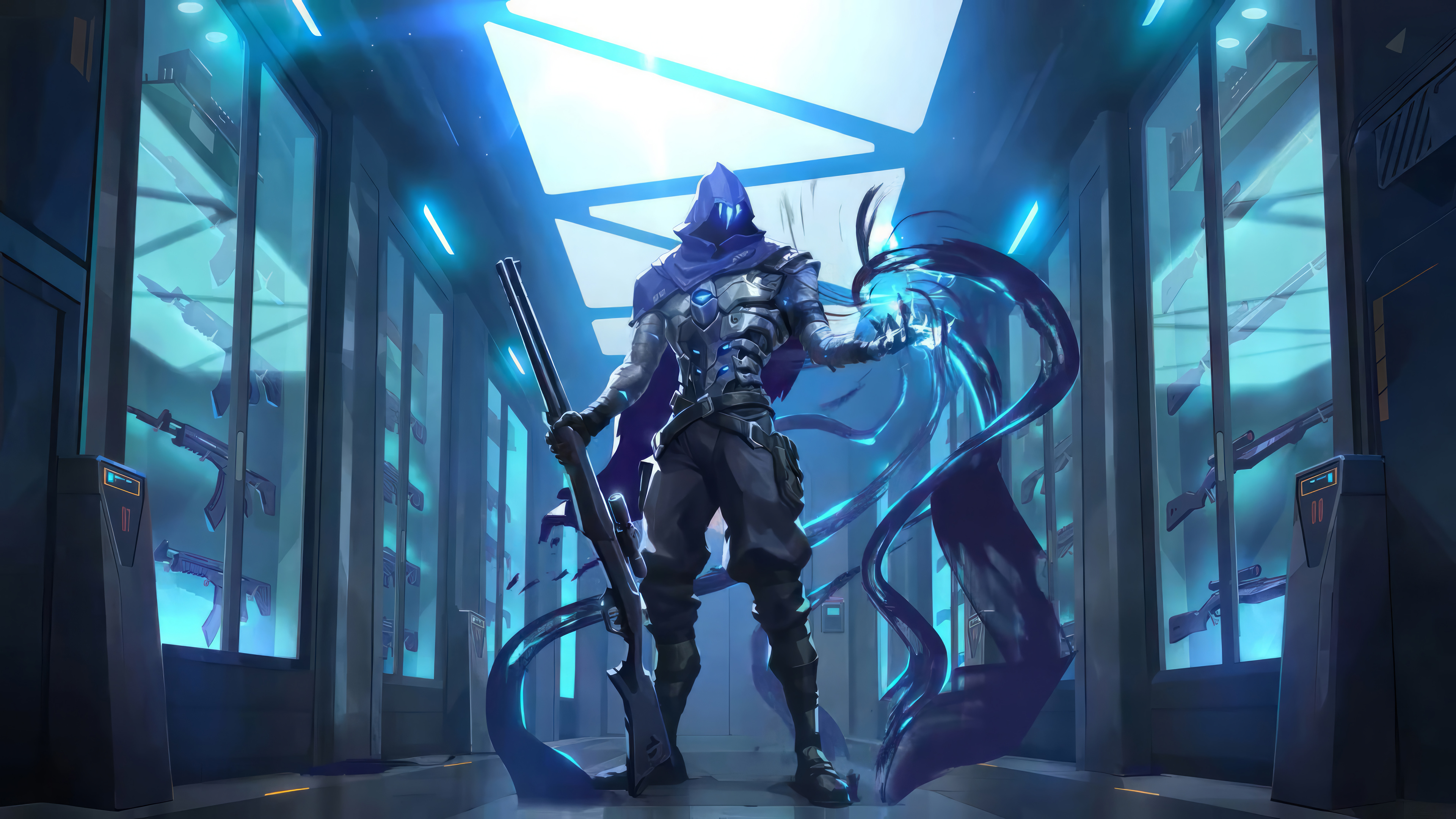 无畏契约（Valorant）| 第八赛季（Episode 8）| 幽影（Omen）| 4K 8K 电脑 手机 壁纸 - 哔哩哔哩