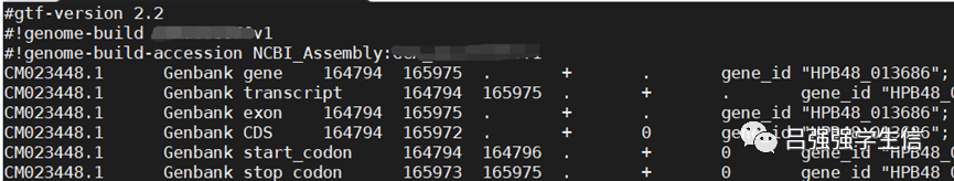 GFF/GTF简介及格式转换 - 哔哩哔哩