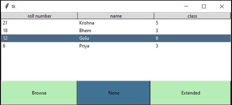 如何使用 Python Tkinter TreeView 控件 - 哔哩哔哩