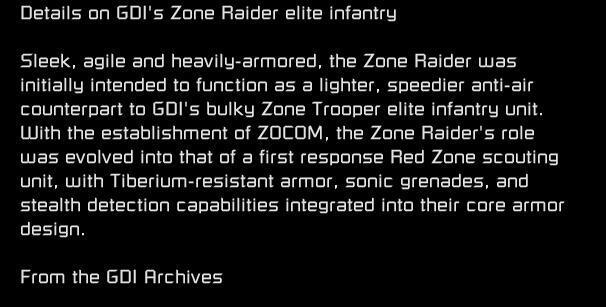 《命令与征服3：凯恩之怒》情报数据库Nod武器—GDI区域突袭兵(8/22) - 哔哩哔哩