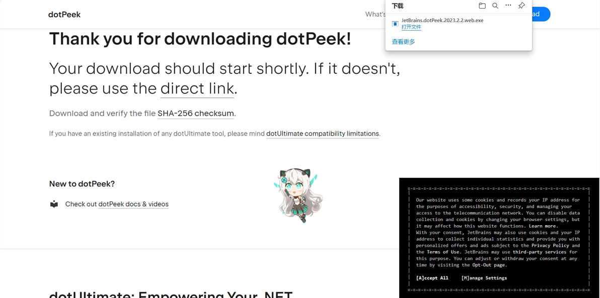 dotPeek安装过程以及打开 - 哔哩哔哩