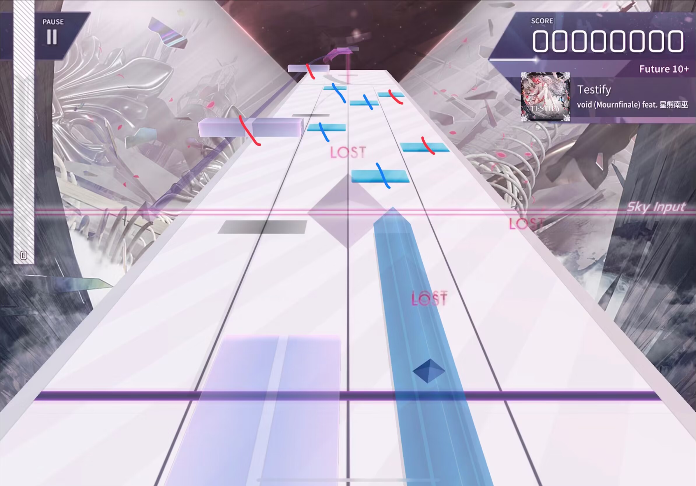 【Arcaea】从玩家的角度聊聊Testify (Future难度）的谱面 - 哔哩哔哩