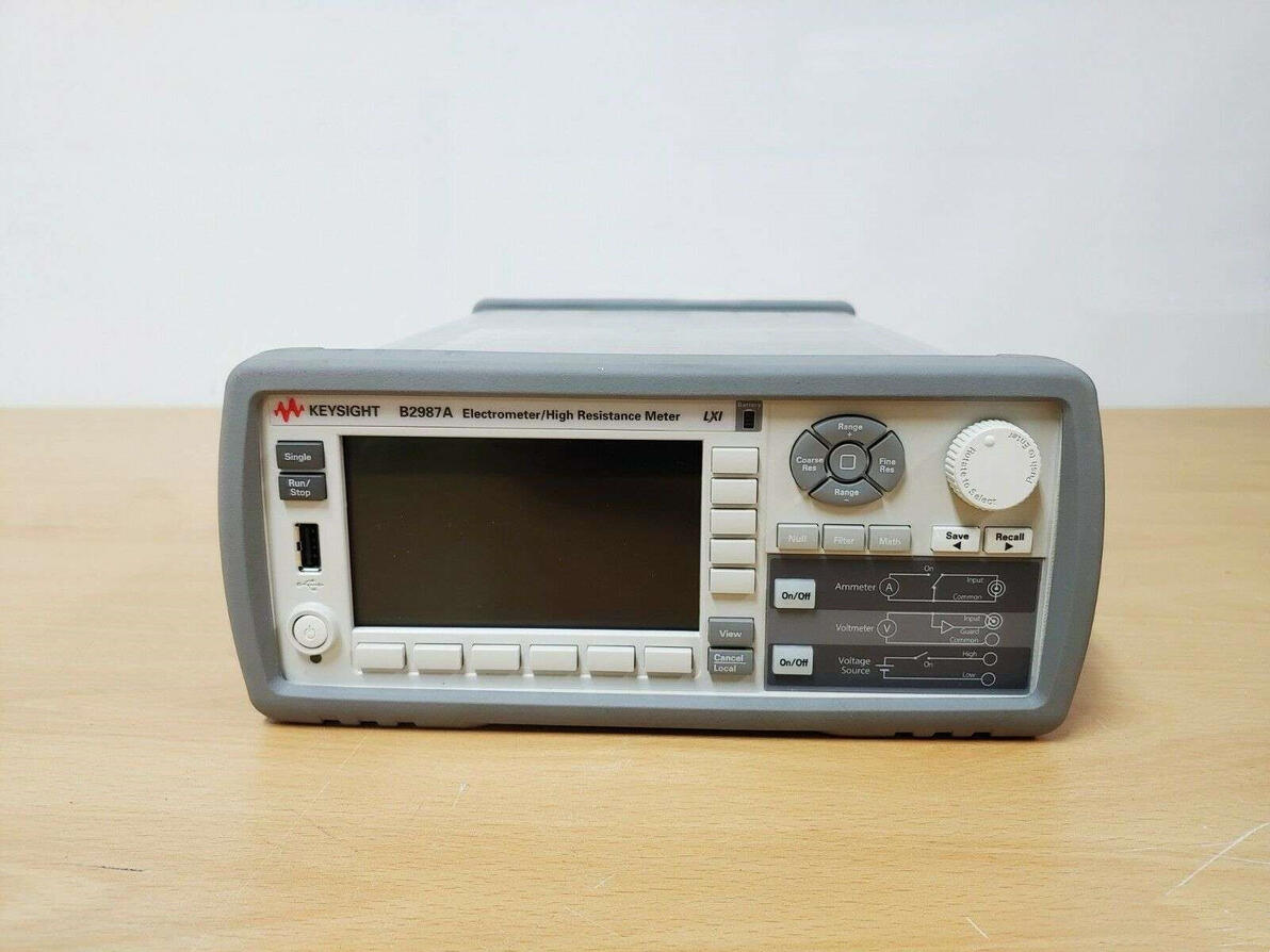 是德科技KEYSIGHT B2987A静电计 - 哔哩哔哩