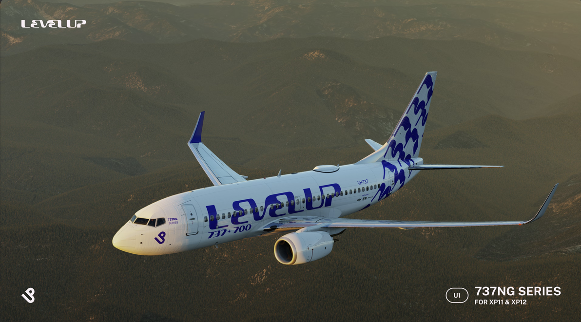 LevelUp 737NG系列U1发布 - 哔哩哔哩