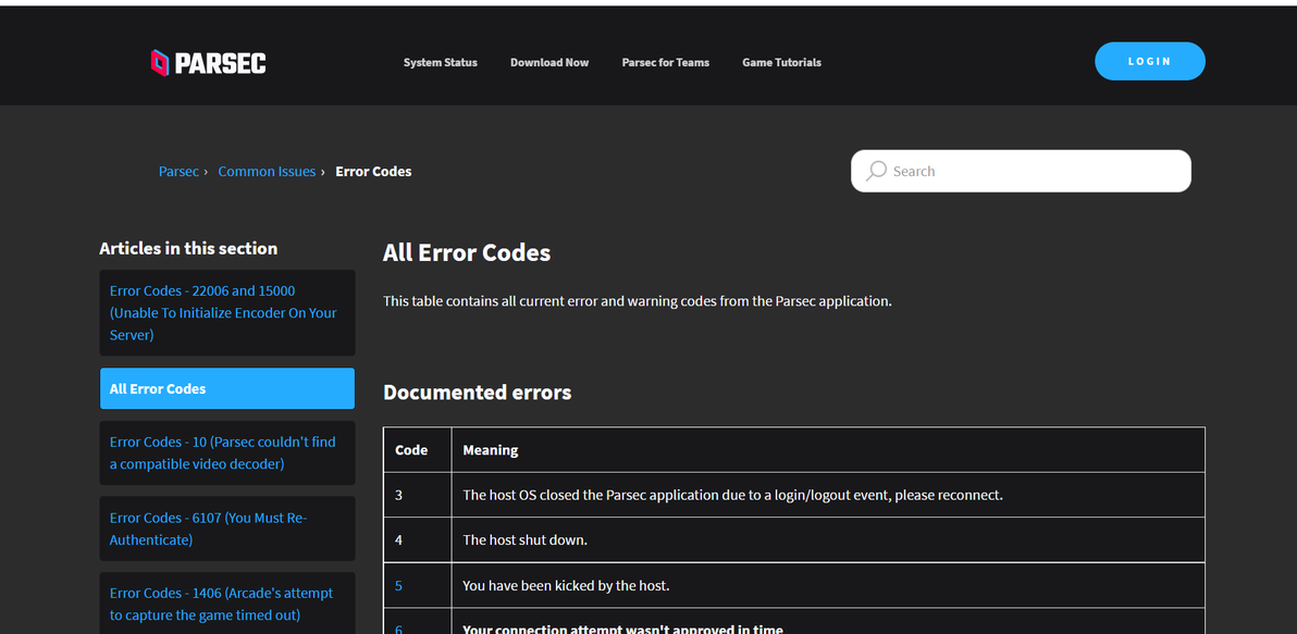 Parsec使用的一些基本条件 - 哔哩哔哩