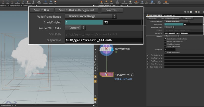 将houdini模拟的火焰/烟雾用3ds max for vray渲染（机翻官方文档第1章） - 哔哩哔哩