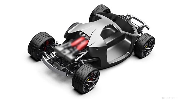 【概念设计】法拉利/Ferrari F4T（2017） - 哔哩哔哩