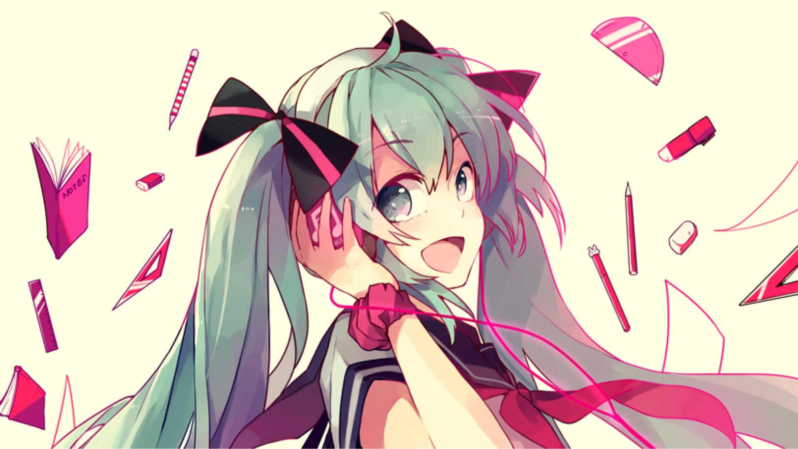 【壁纸·头像】miku系列第二十期 - 哔哩哔哩