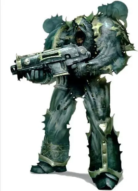 【战锤40k】腐朽形骸——死亡守卫军团外观与涂装 - 哔哩哔哩