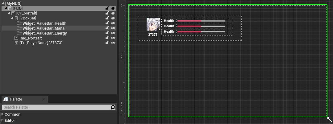 【UE4】一文教你完全掌握UE4的UI布局排版（UMG向）（持续更新） - 哔哩哔哩