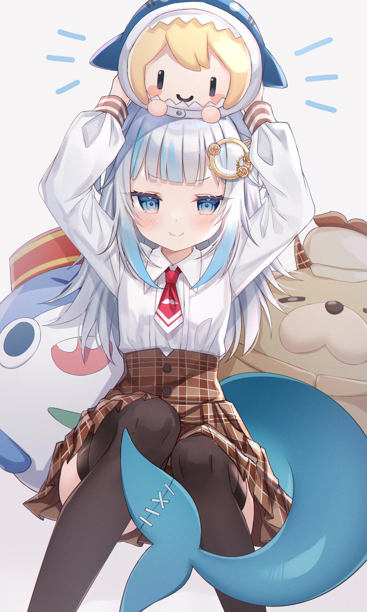 Gawr Gura高清壁纸【近百张合集】 #gawrt - 哔哩哔哩