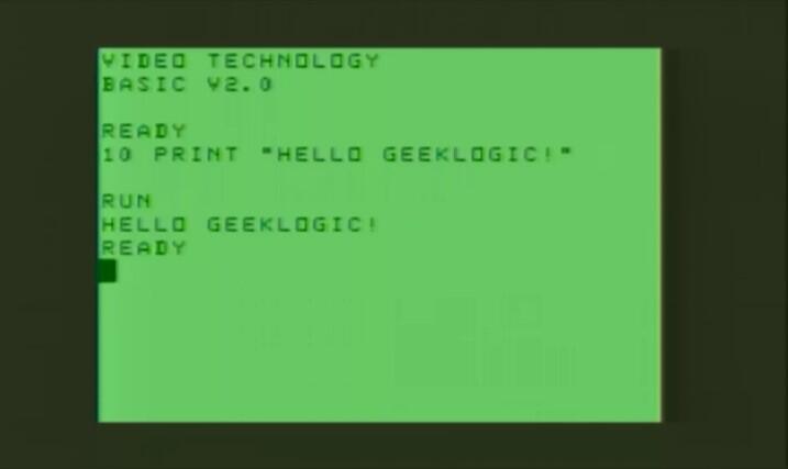打开电脑世界之门的VTech Laser 310 - 哔哩哔哩
