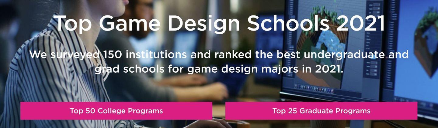 2022年全球最好的50所游戏设计专业本科院校 - 普林斯顿评论 - 哔哩哔哩