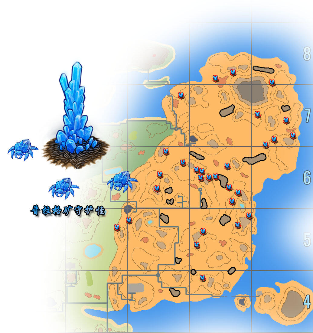 《末日觉醒/CryoFall》全地图攻略Map Tips - 哔哩哔哩