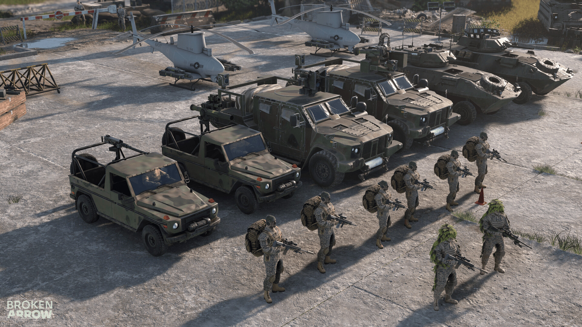 「断箭/BROKEN ARROW」2022.12.22开发日志#4——美国海军陆战队卡组专精 - 哔哩哔哩