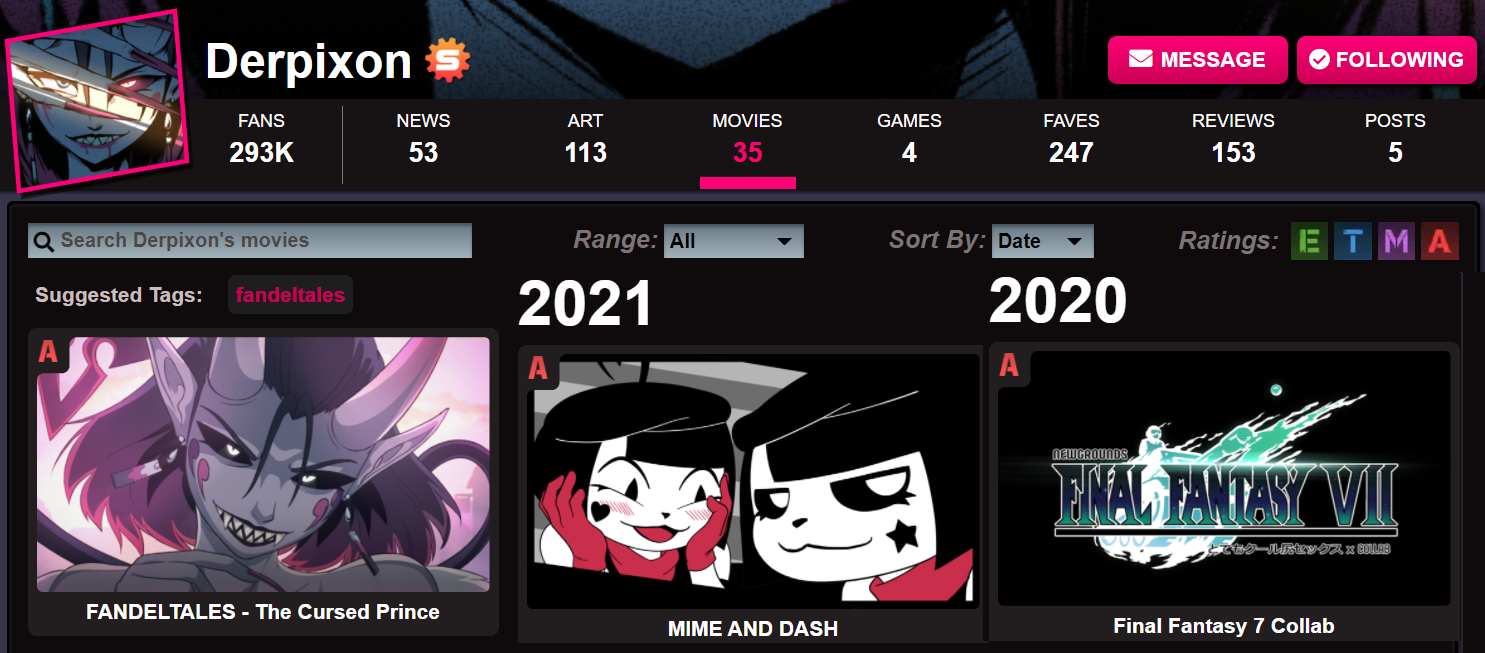 Derpixon动画合集整理&简评 - 哔哩哔哩