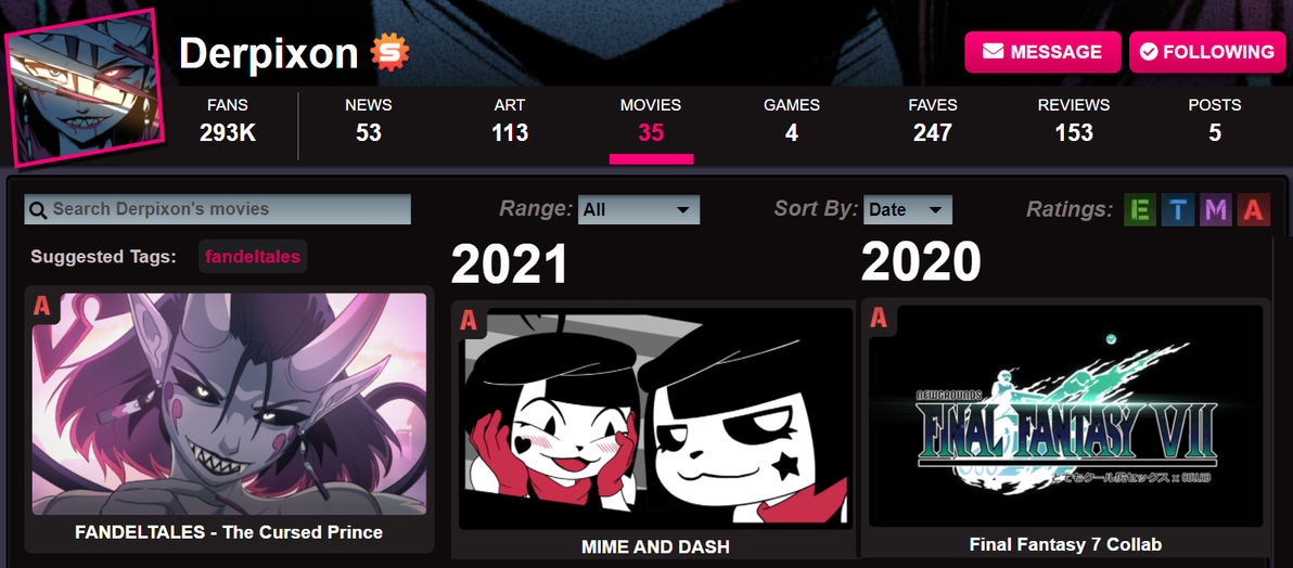 Derpixon动画合集整理&简评 - 哔哩哔哩