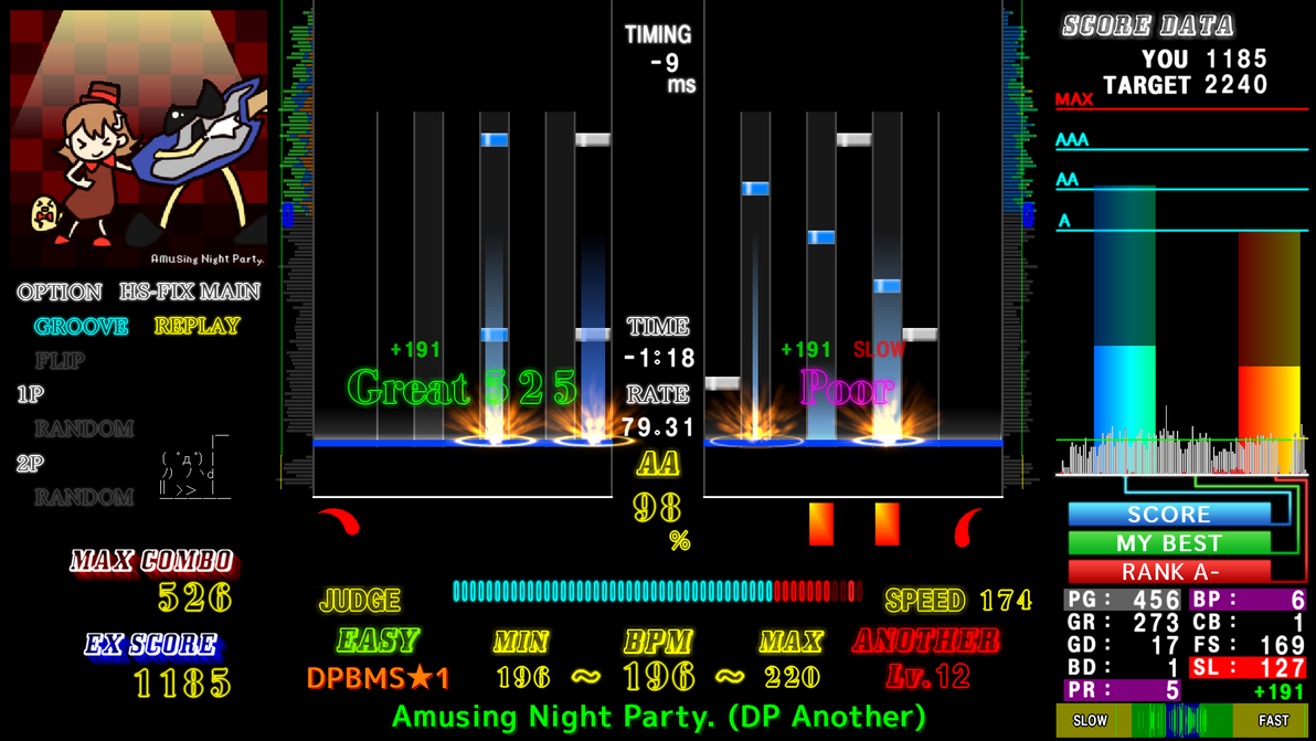 wcko87的Beatoraja使用指导（中文翻译） 播放器部分 第七节 常见皮肤 - 哔哩哔哩