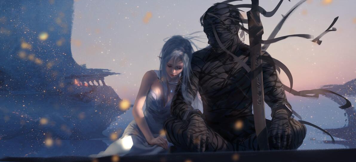 wlop鬼刀全集壁纸2017-2023 - 哔哩哔哩