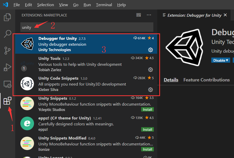 Unity游戏开发之配置VSCode编辑器 - 哔哩哔哩