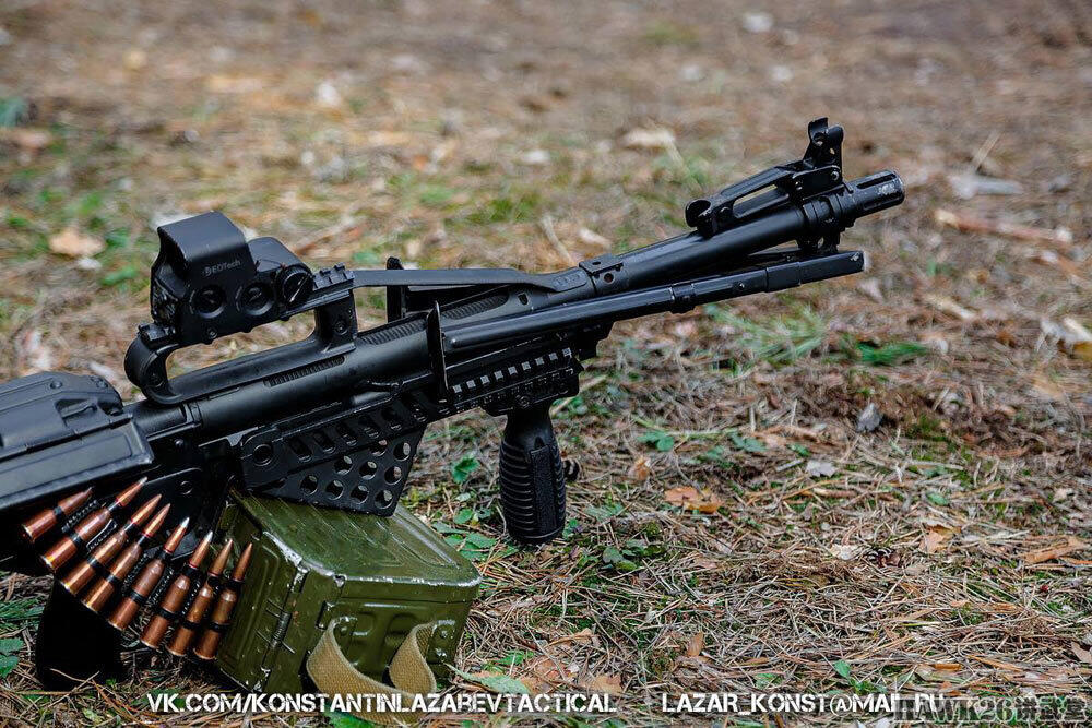 “拉扎列夫战术”公开无托PKP机枪 史上威力最大的同类枪械 - 哔哩哔哩