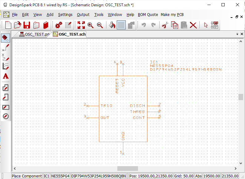 DesignSpark PCB从快速入门到实战应用（快速入门篇──闪烁灯电路）（上） - 哔哩哔哩