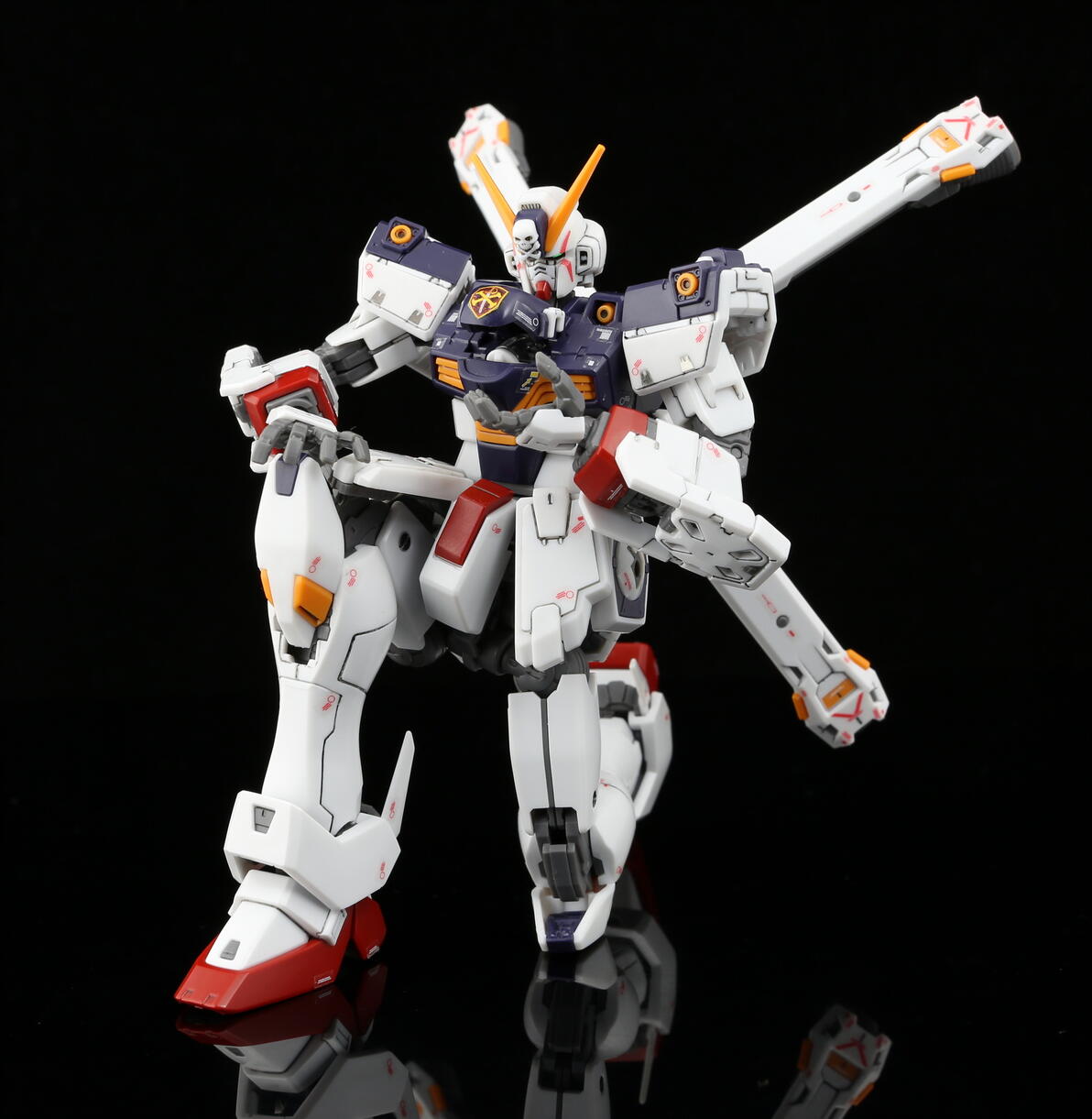 【高达模型吧评测】RG 1/144 海盗高达X1 - 哔哩哔哩