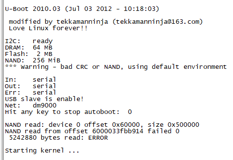 嵌入式开发三：利用minitools在mini2440烧写u-boot，及进入u-boot - 哔哩哔哩