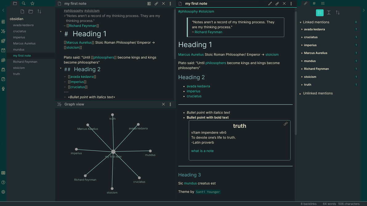 70 多个 Obsidian 主题 - 哔哩哔哩